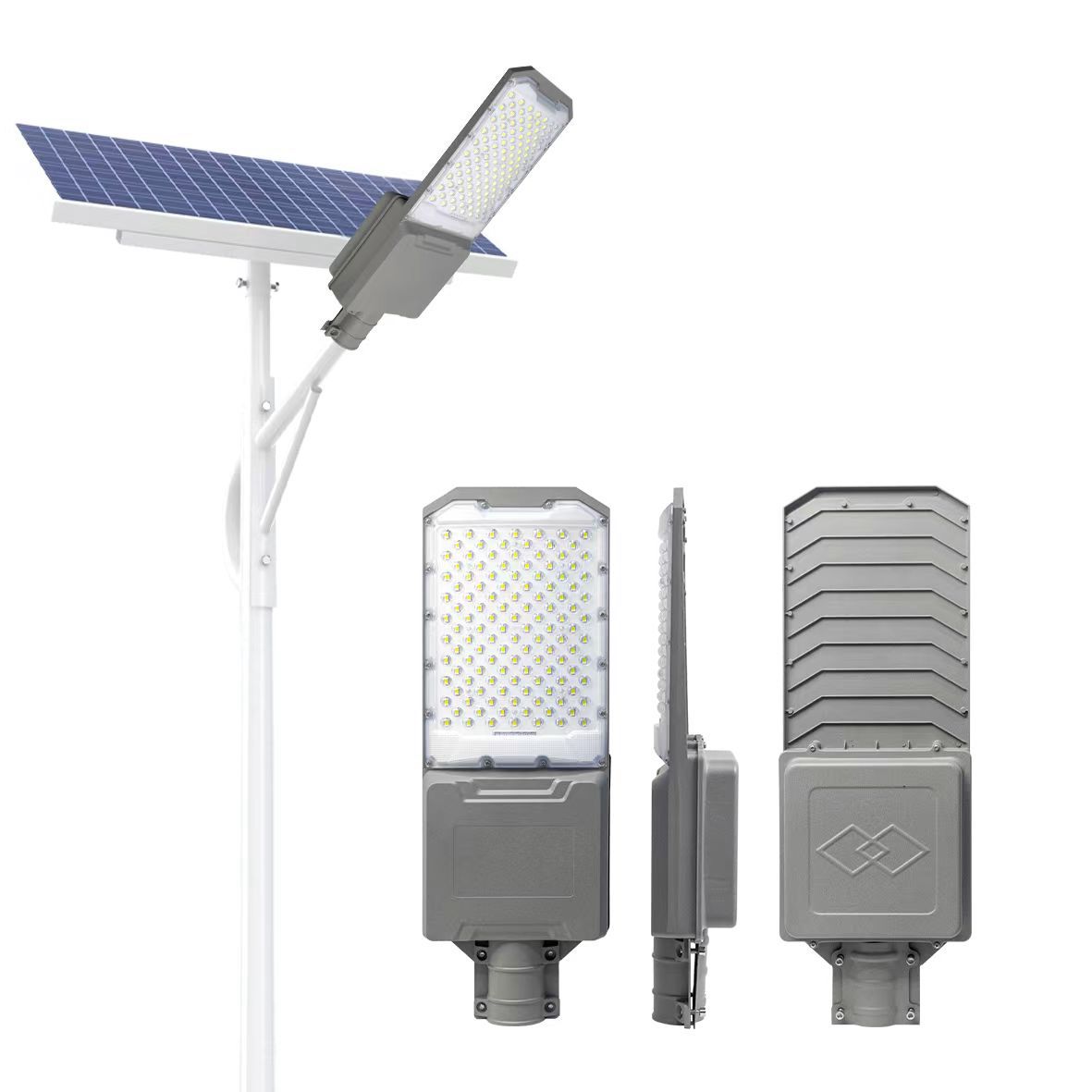 80W SPLIT PANEL SOLAR STREET LIGHT FL-304 (ECONO SERIES)