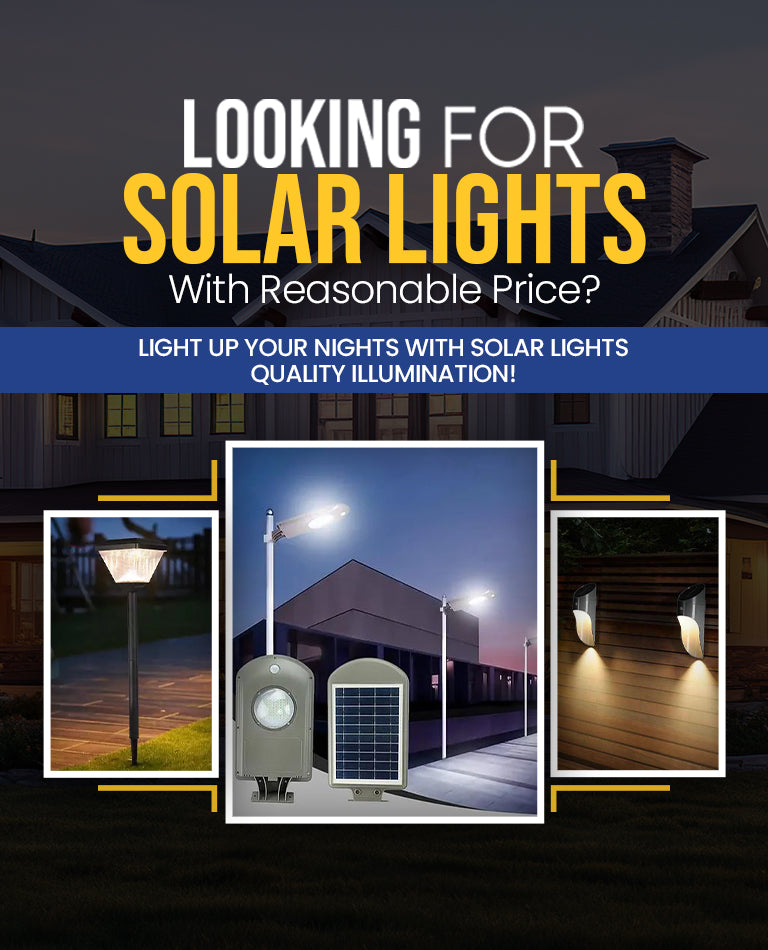 Home | Solar Solutions | Solar Lights In Pakistan